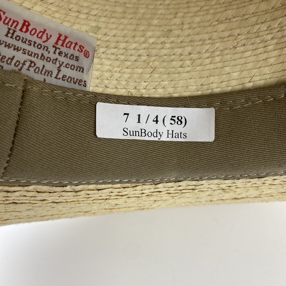 Sunbody | Accessories | Sunbody Hats Palm Leaf Size 7 4 Plantation ...